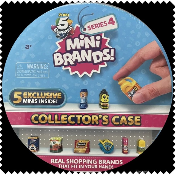 Zuru | Toys | 5 Surprise Mini Brands Series 4 Collectors Case With 5 ...